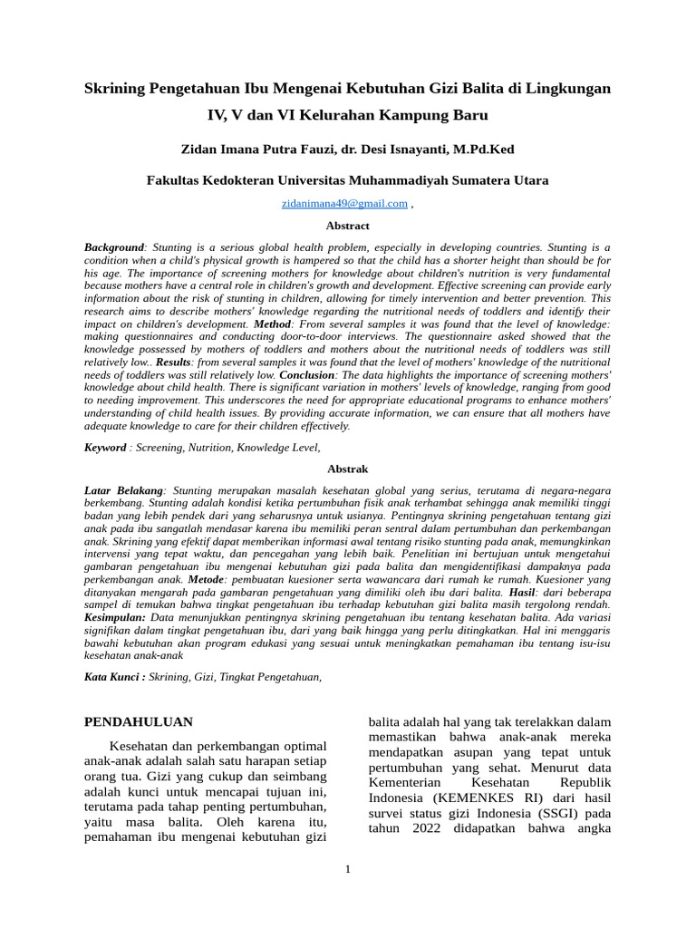 Artikel Zidan 2 | PDF