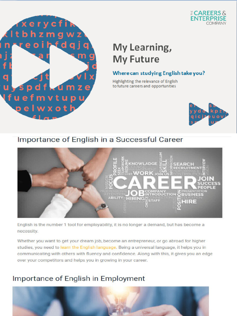 English For Careers | PDF