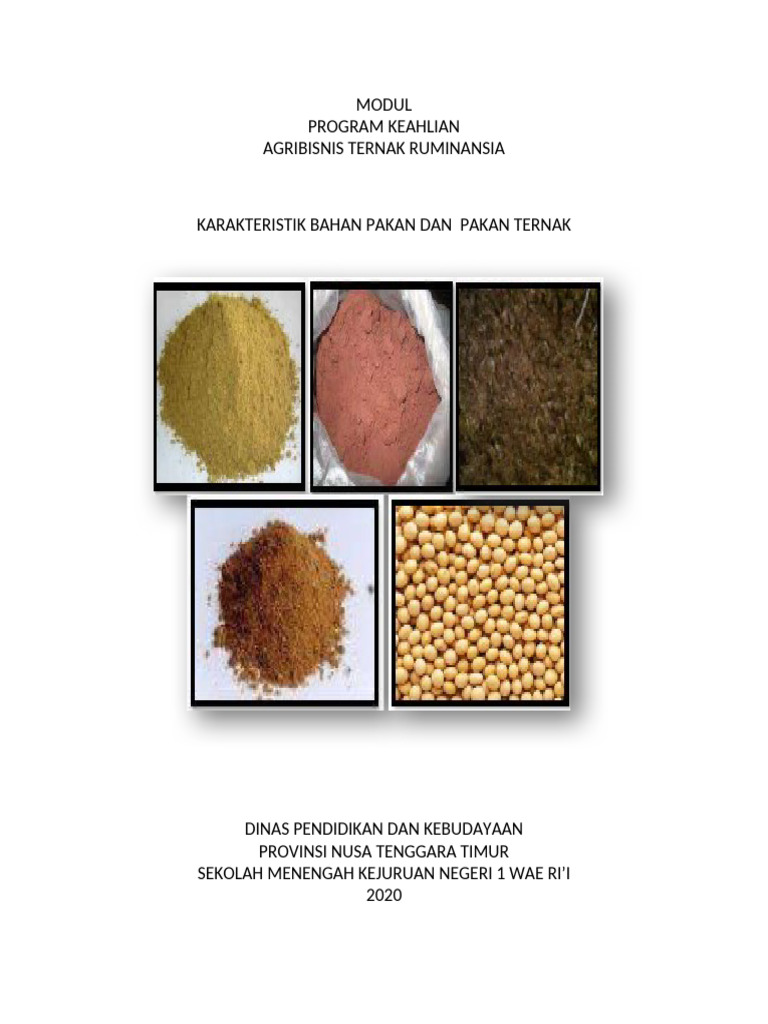 Karakteristik Bahan Pakan | PDF