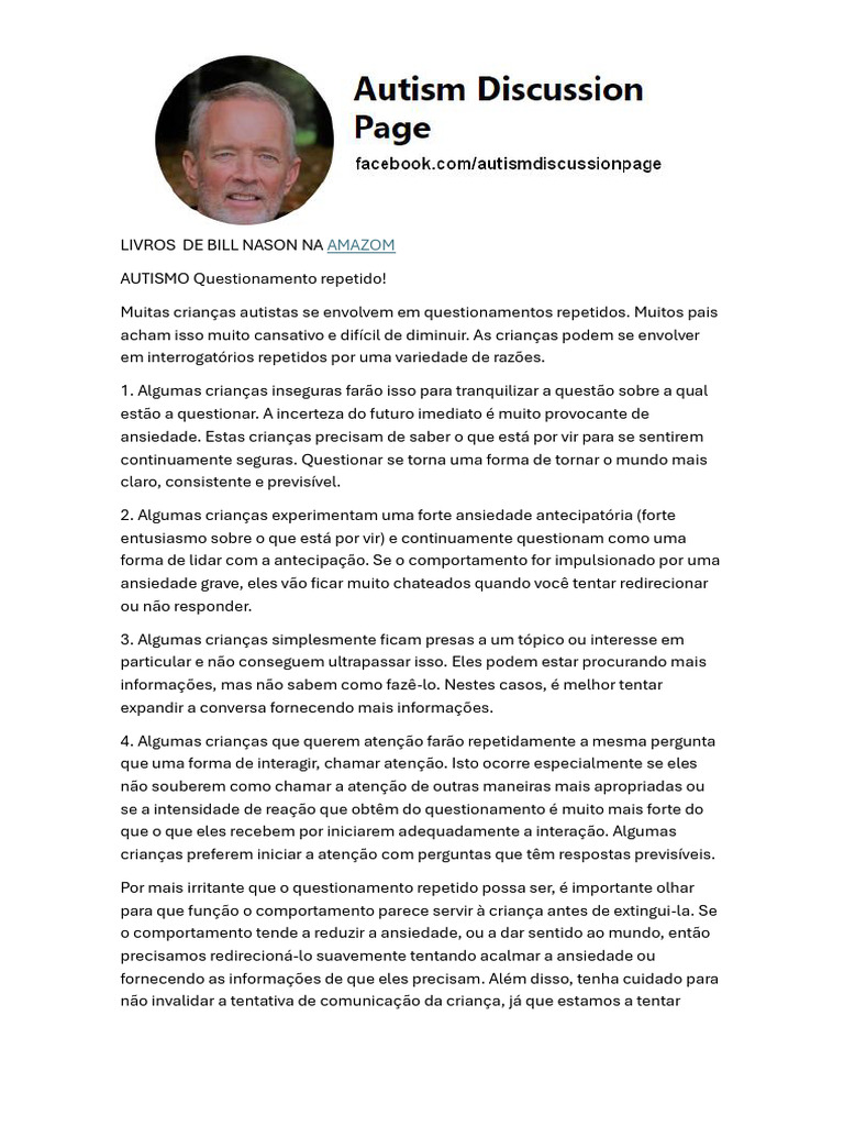 Estratégias para Lidar com Questionamentos Repetidos em Crianças ...