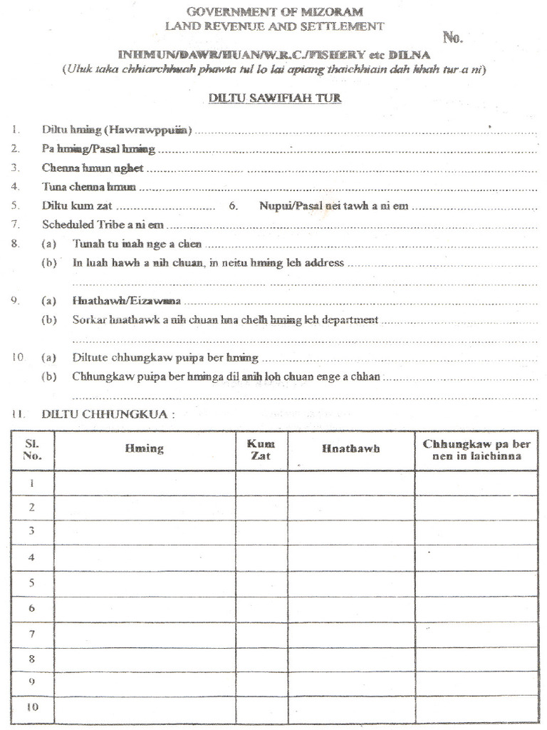 Application Periodic Patta and House Pass | PDF