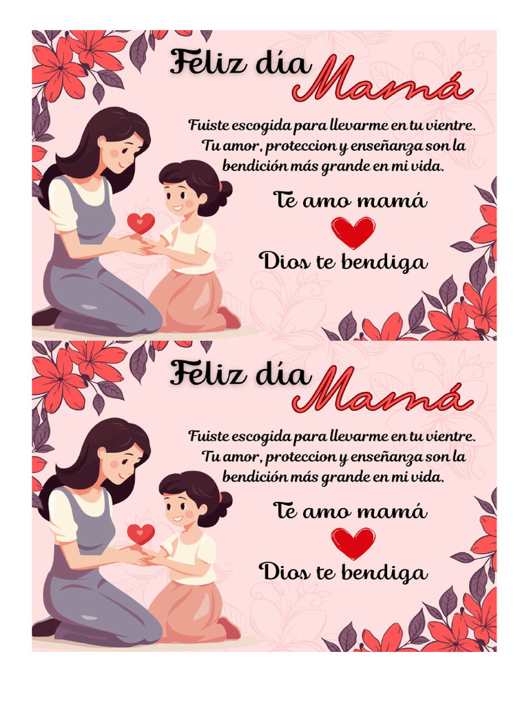 Dia De Las Madres Pdf