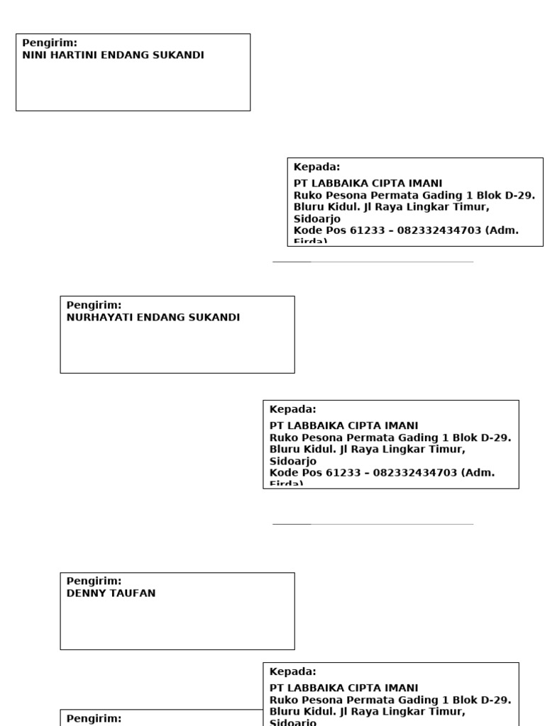 Amplop Terbaru | PDF