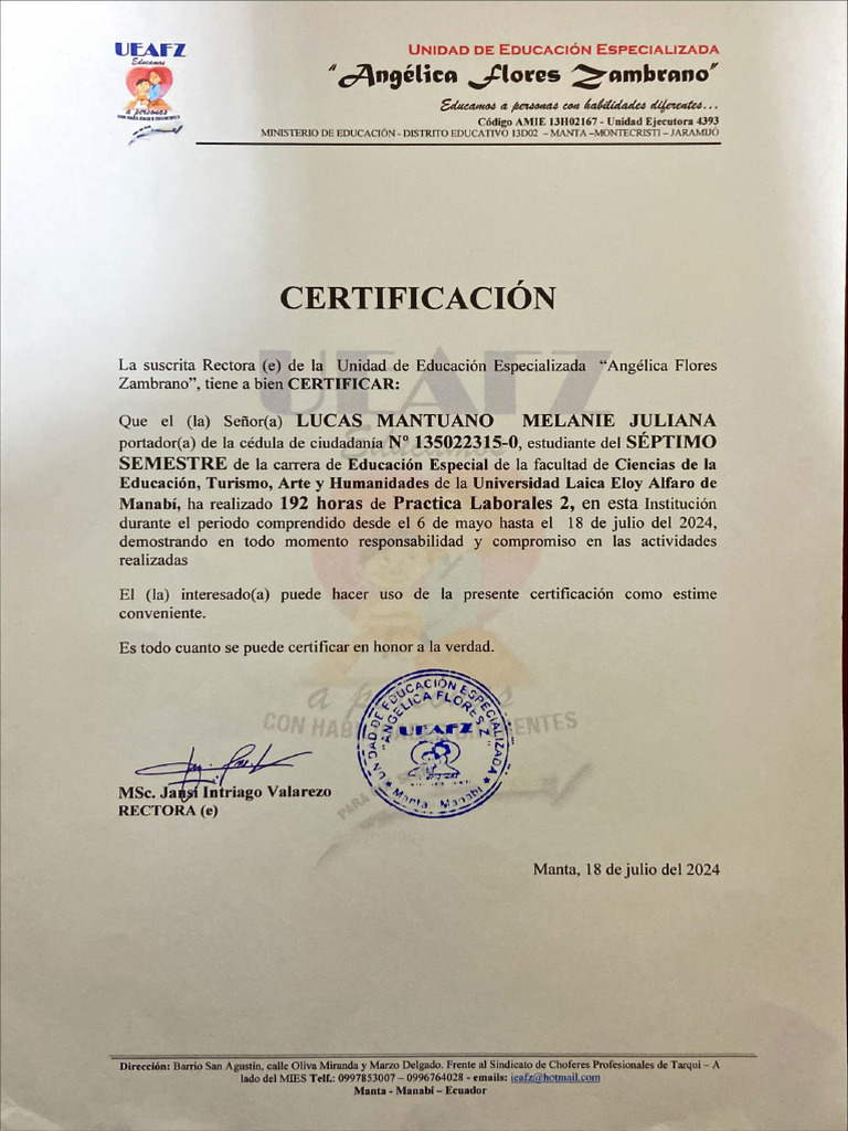 Informe de Melanie Lucas | PDF