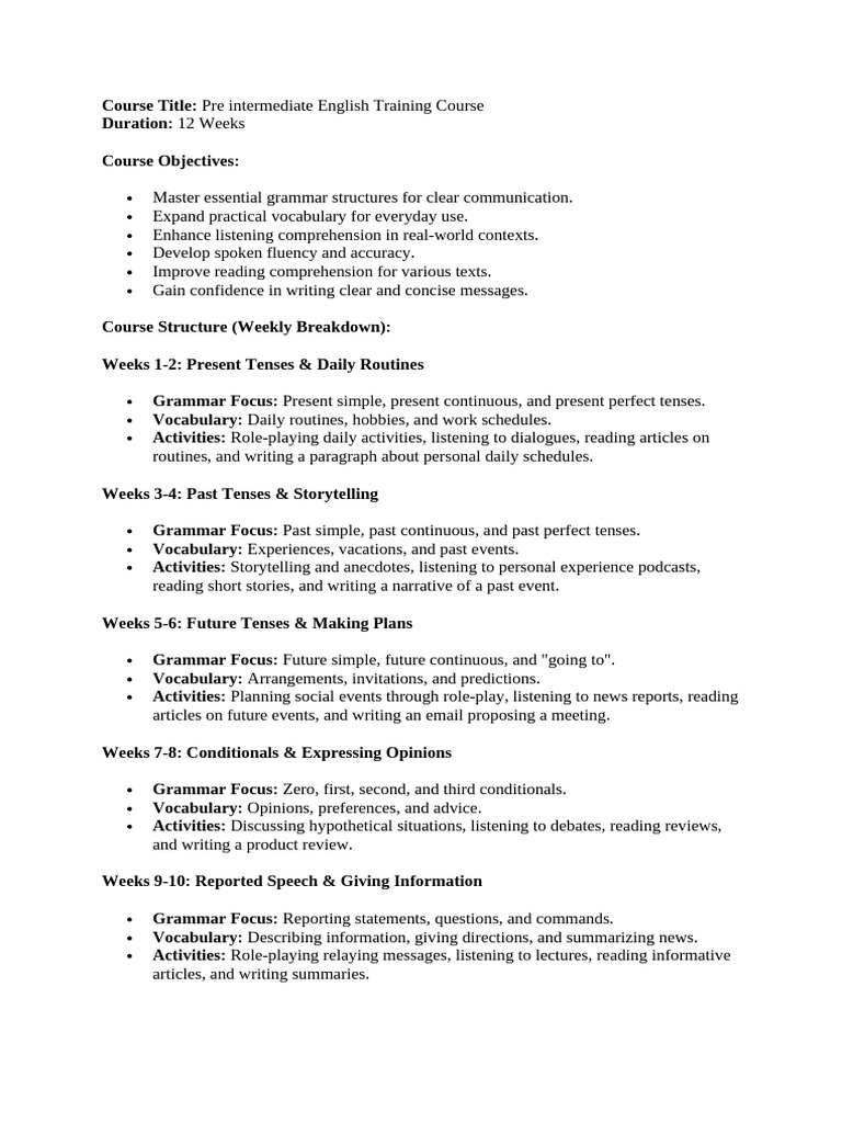 English training | PDF English training | PDF