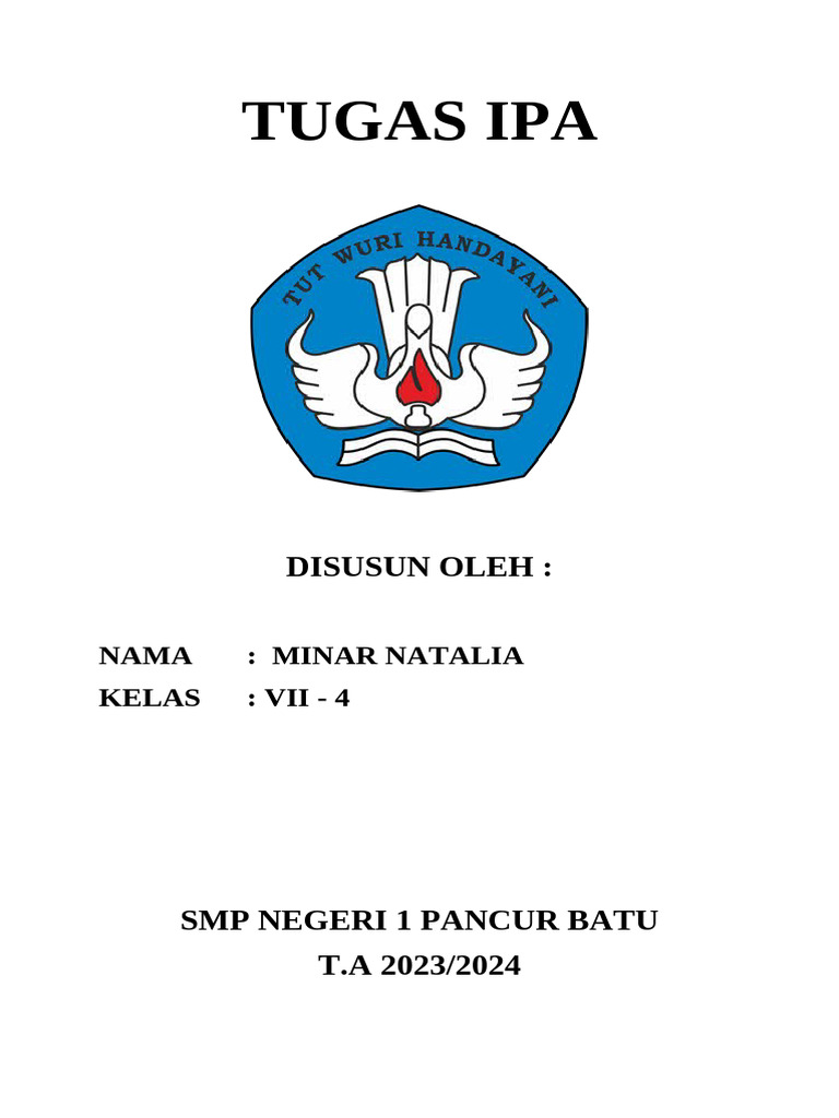 Cover Kliping SMP Negeri 1 | PDF