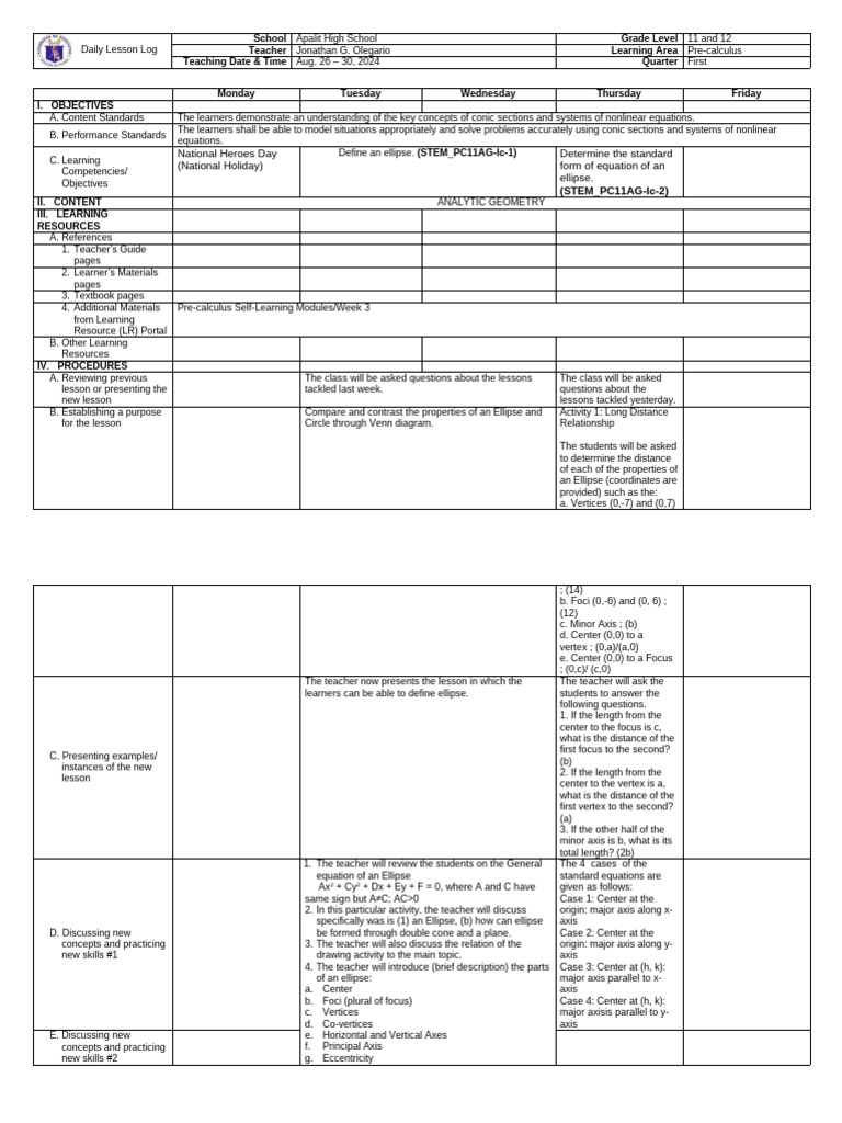 SHS-Precal-Week-4 | PDF