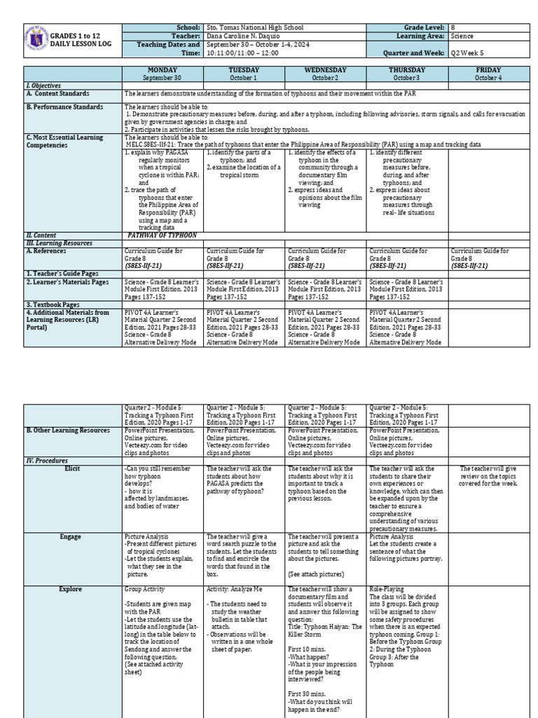 DLL Format. 2nd Grading 092926 | PDF