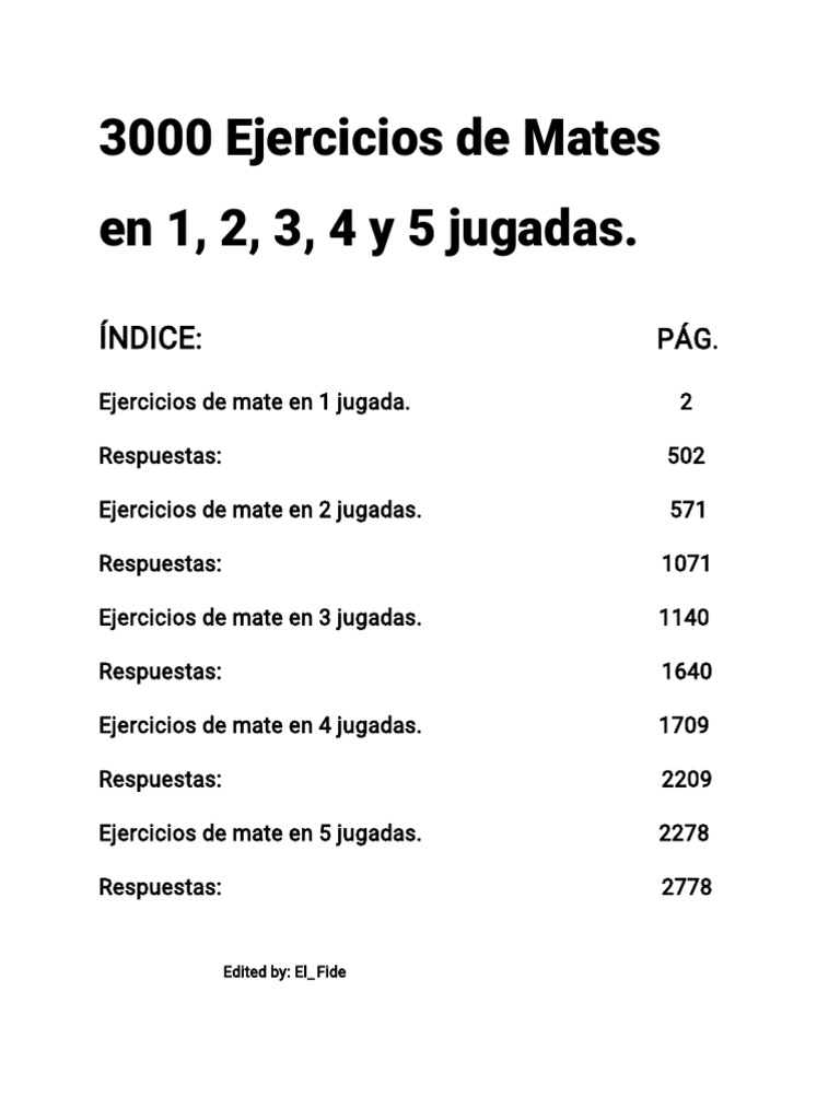 3000 Ejercicios de Mate de 1,2,3,4,5 | PDF