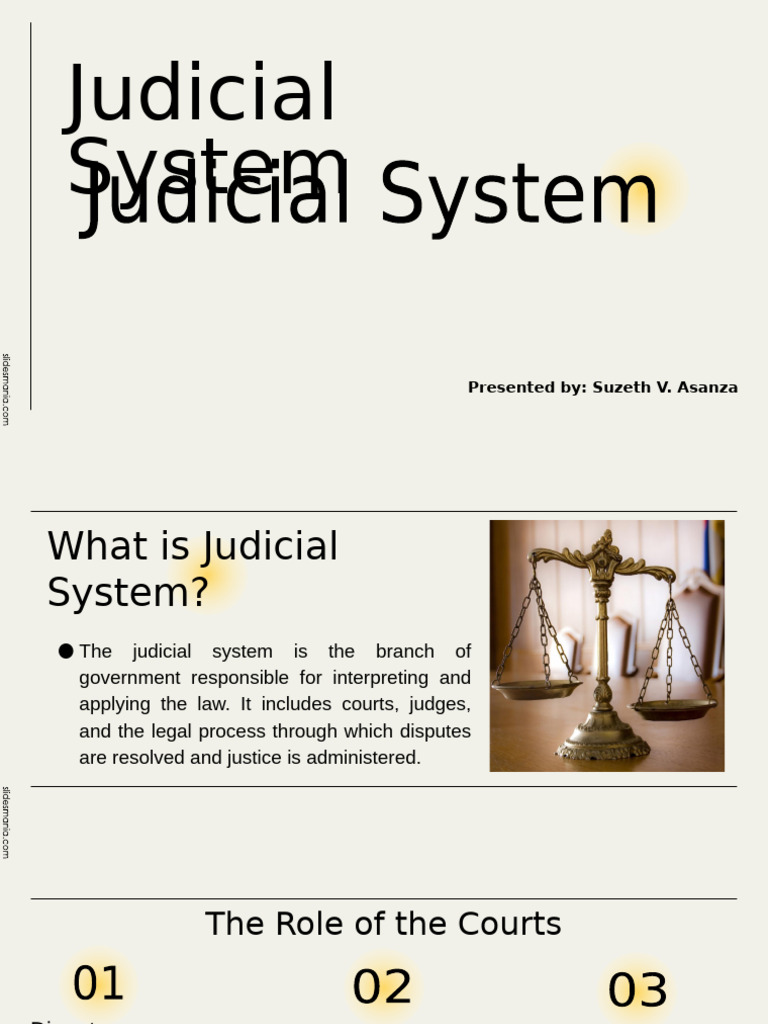 JUDICIAL SYSTEM AND POLITICAL PARTY AND SYSTEM | PDF