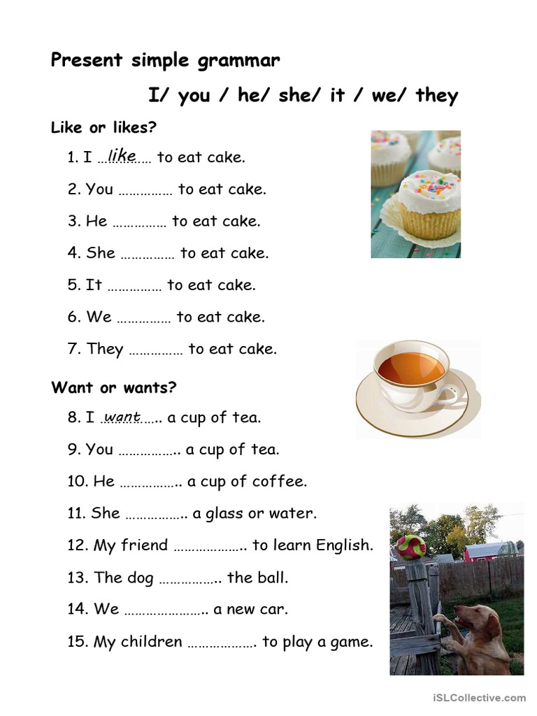 Present Simple Grammar For Beginners | PDF
