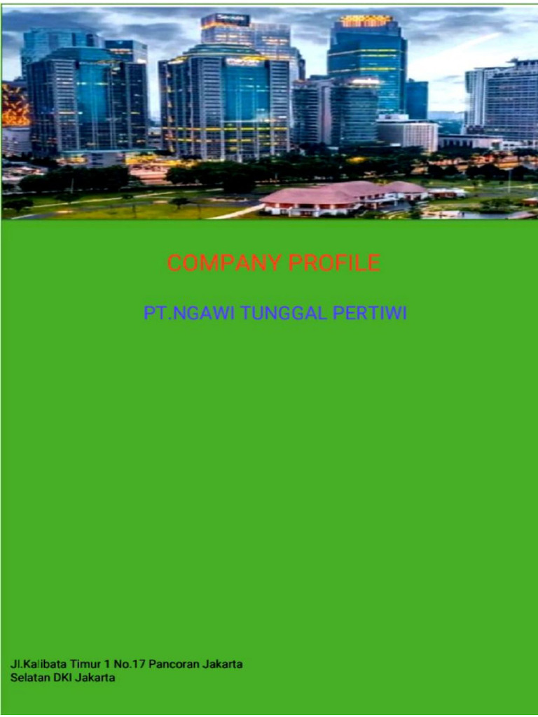 Compro-Pt. Ngawi Tunggal Pertiwi | PDF