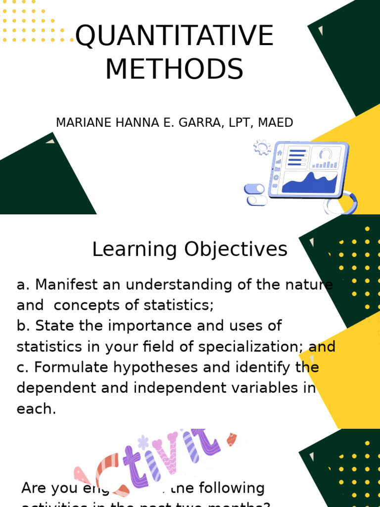 Lesson 1 Nature Of Statistics Pdf