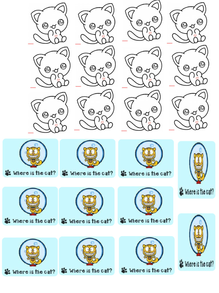 Prepositions Stickers | PDF