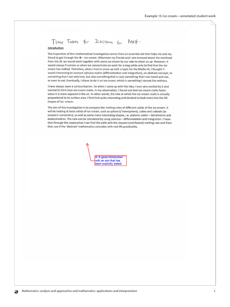 IA Example 2 Annotated | PDF