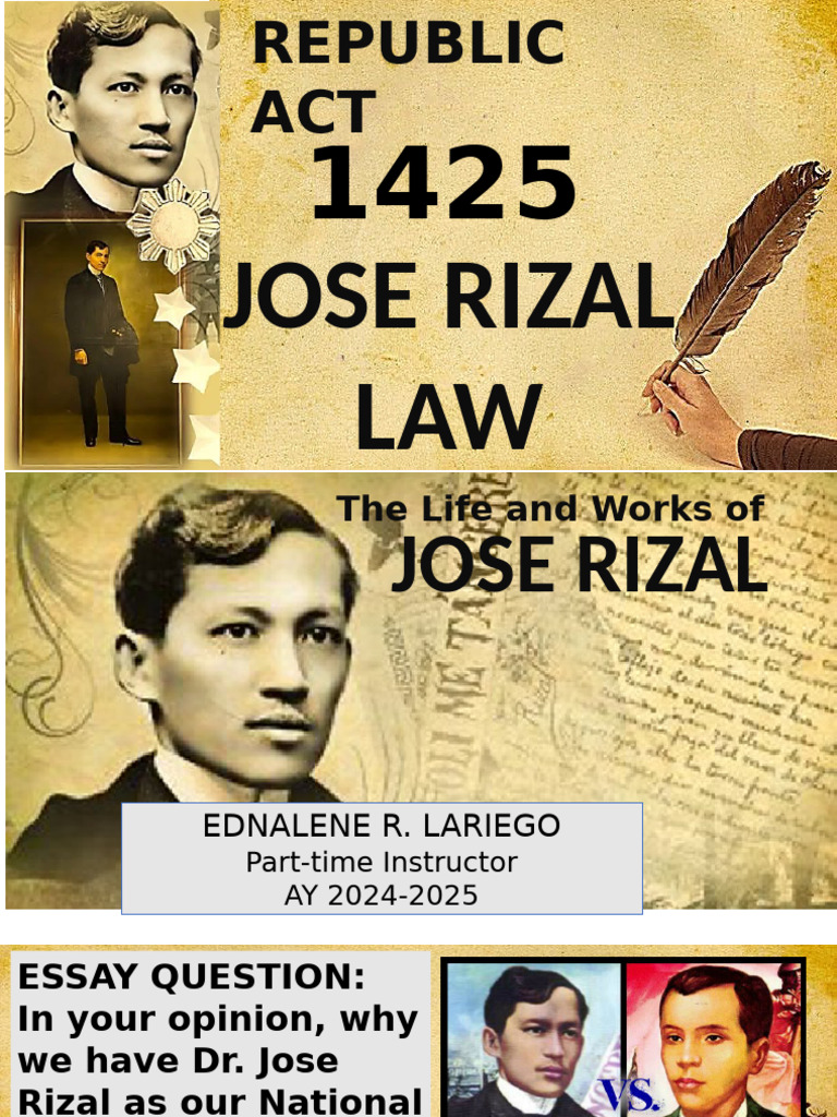 Rizal Law | PDF Rizal Law | PDF