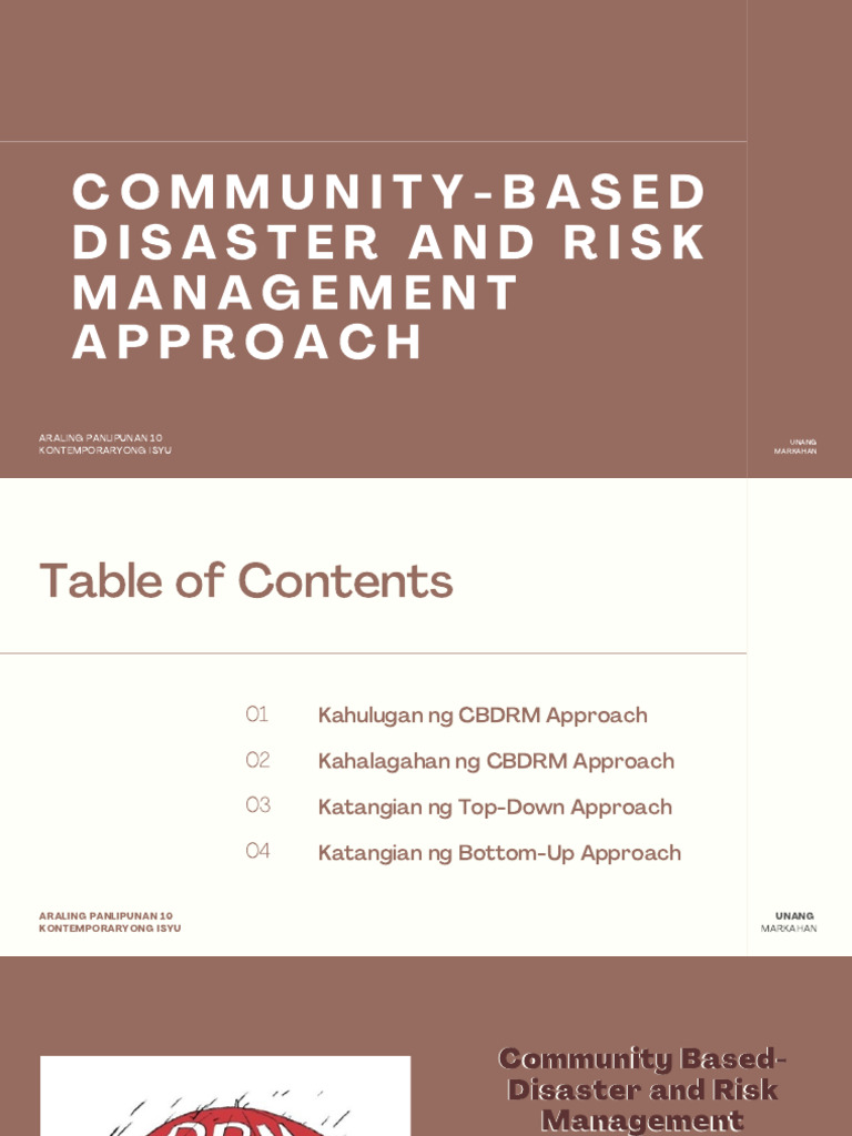 AP10 Week 5 CBDRM Approach | PDF