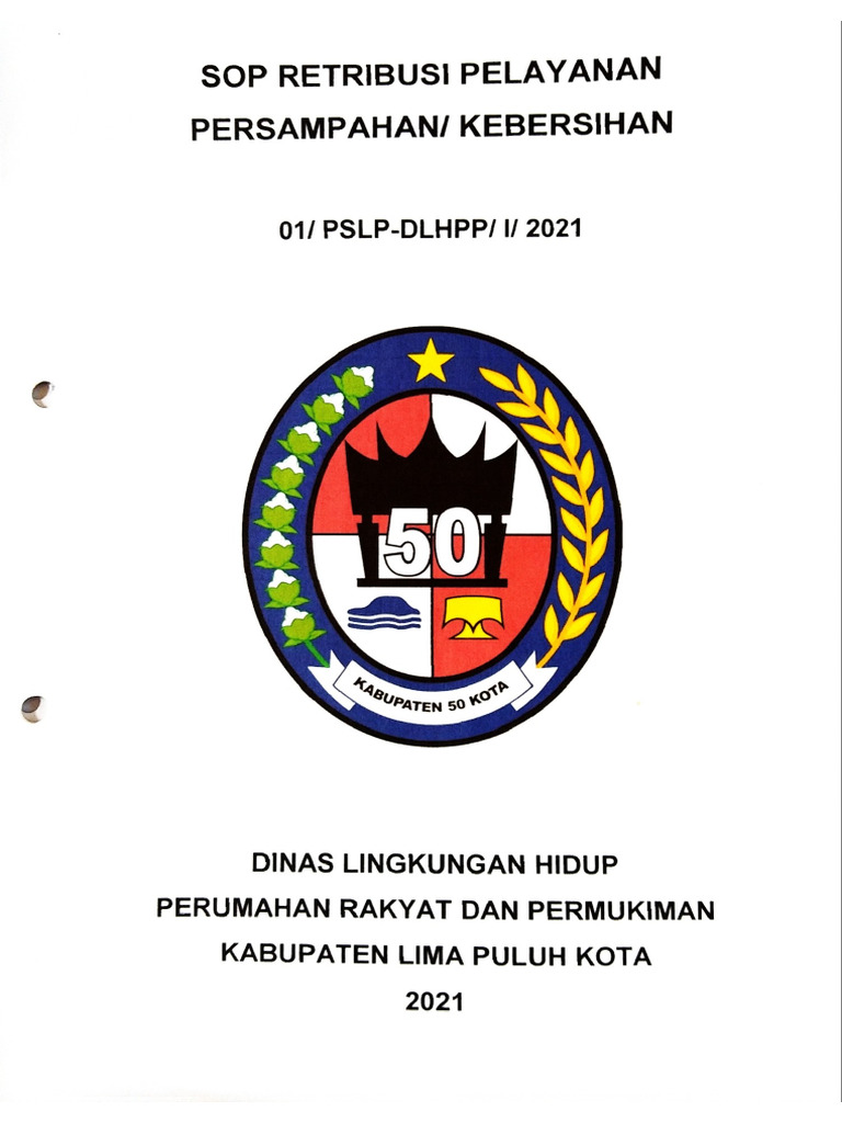 Sop Retribusi | PDF