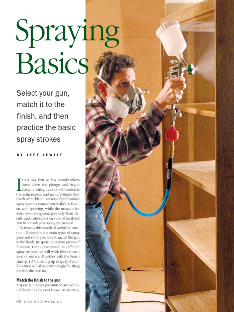Spray Gun Setup | PDF