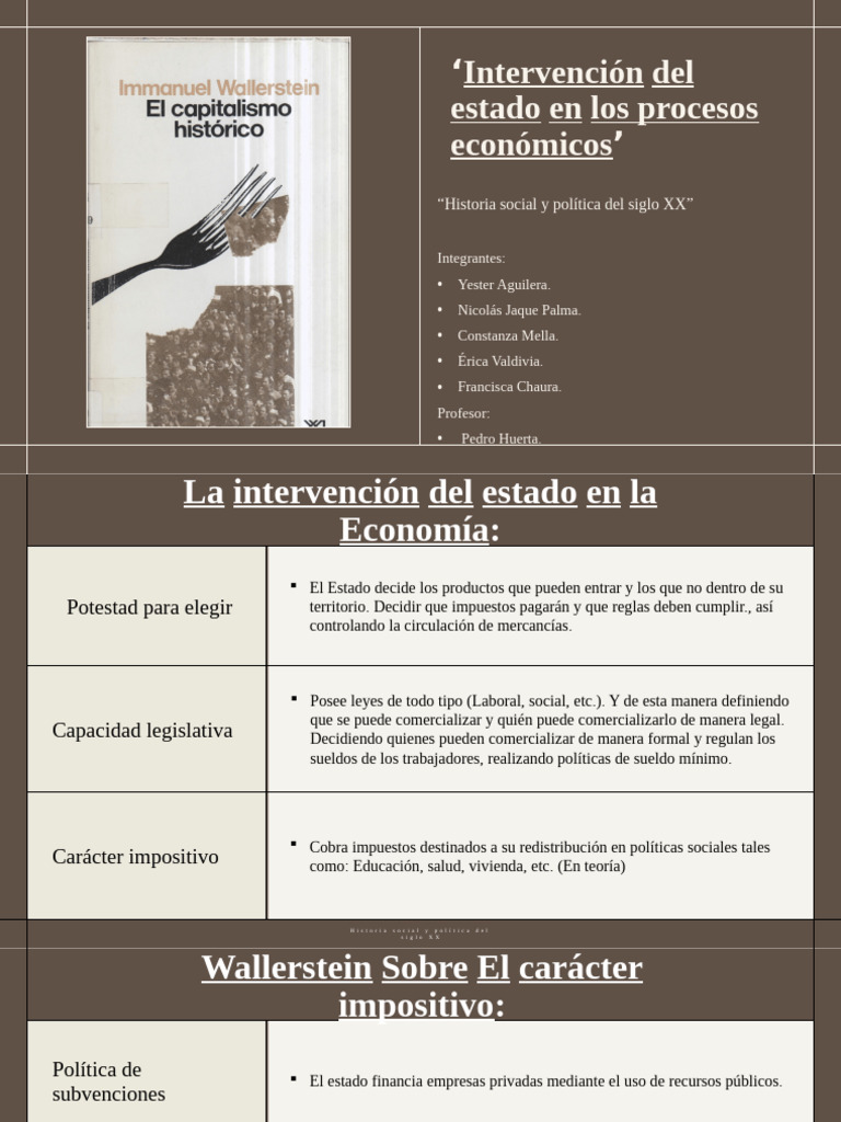Intervención Del Estado en Los Procesos Económicos | PDF