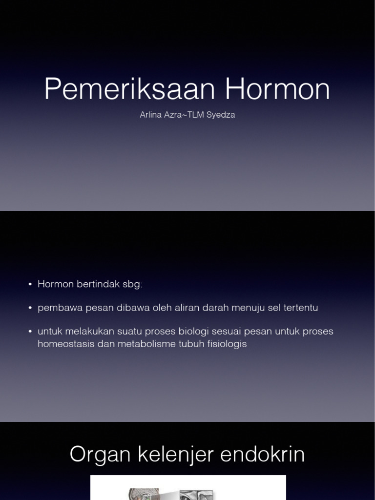 Pemeriksaan Hormon | PDF