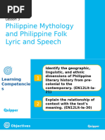 The Famous Fables in The Philippines | PDF | Fable | Traditional Stories