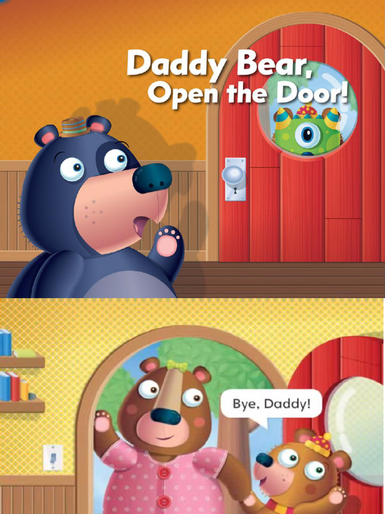 Bigbook Story - Daddy Bear Open The Door | PDF