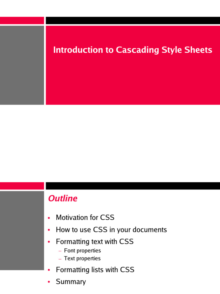 css basics | PDF