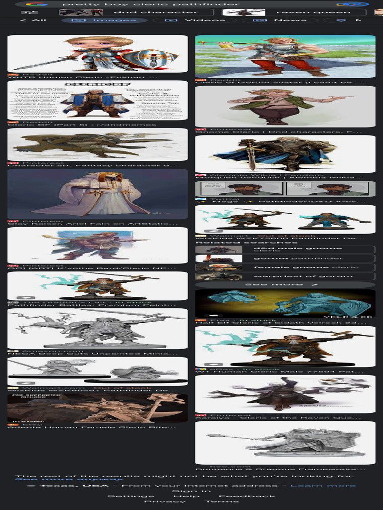 Pretty Boy Cleric Pathfinder | PDF