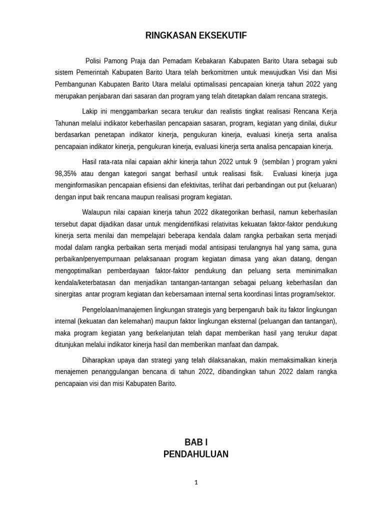Lakip 2022 Final | PDF