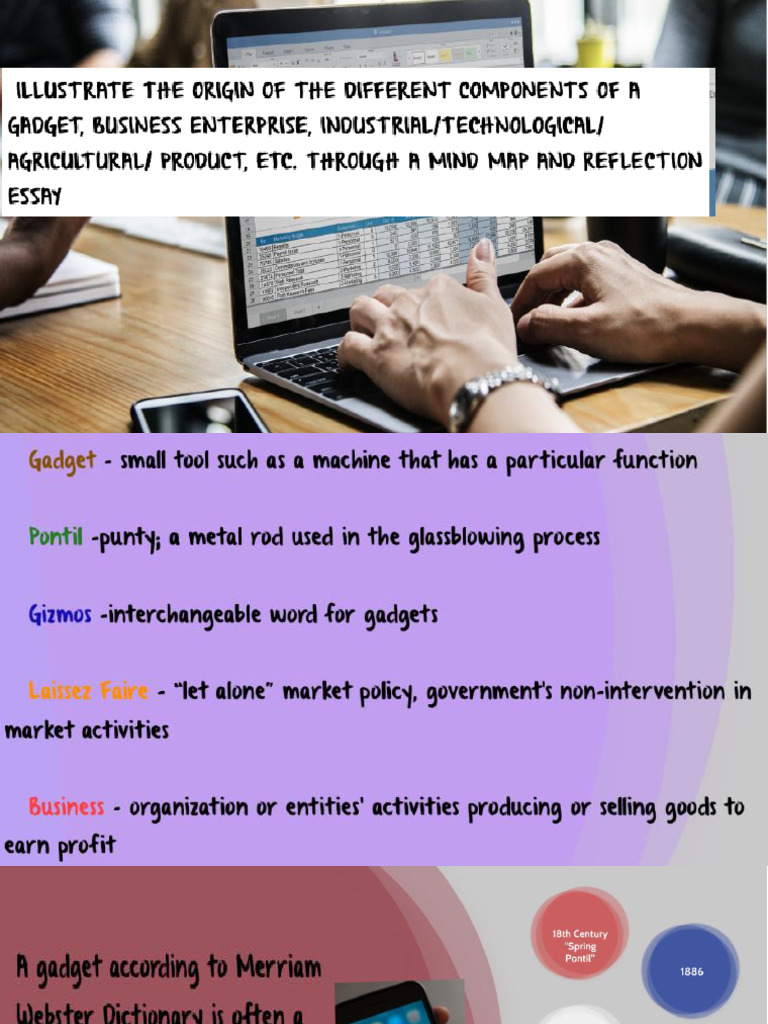 Lesson 4-Origin Different Components of A Gadget ... Agricultural ...