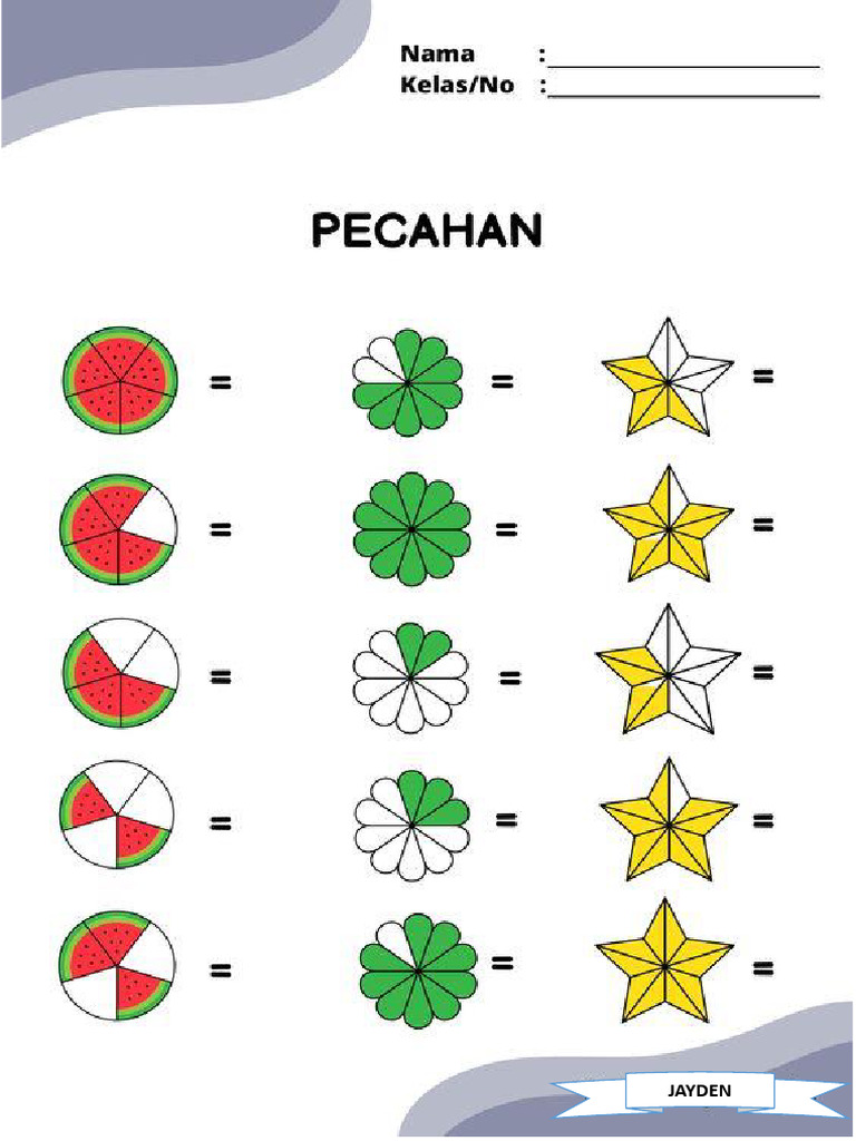 PECAHAN MTK KELAS 2 | PDF