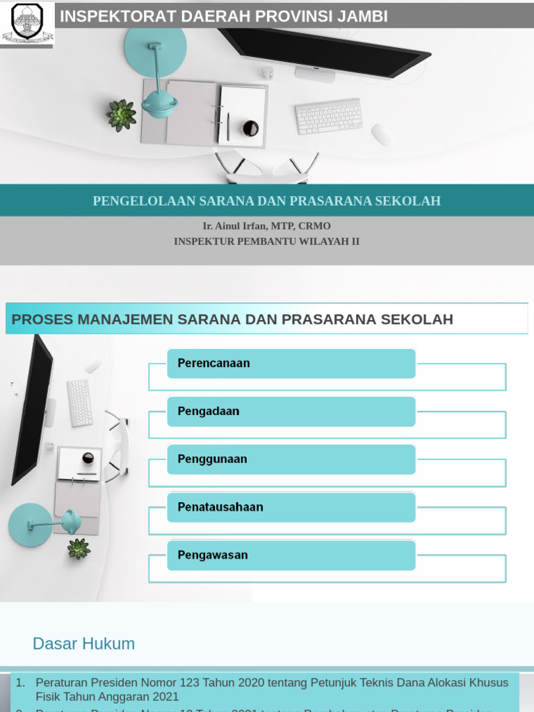 Pengelolaan Sarpras Sekolah | PDF