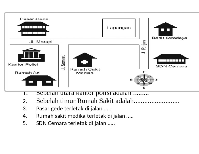Contoh Denah Lokasi | PDF | Pengembangan Diri | Gaya Hidup