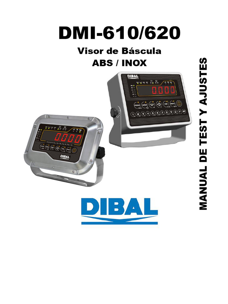 Dibal Dmi-610-620 | PDF