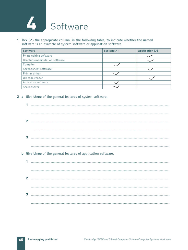 Answer Workbook Chapter 4 | PDF