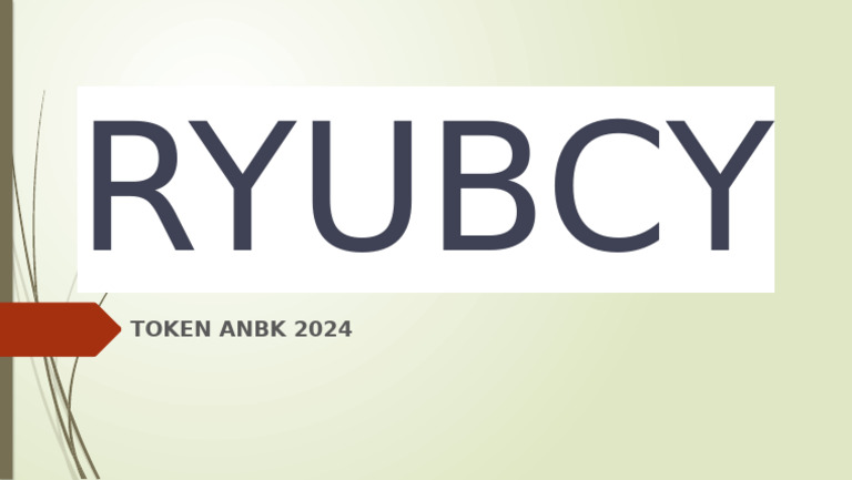 Token Anbk 2024 | PDF