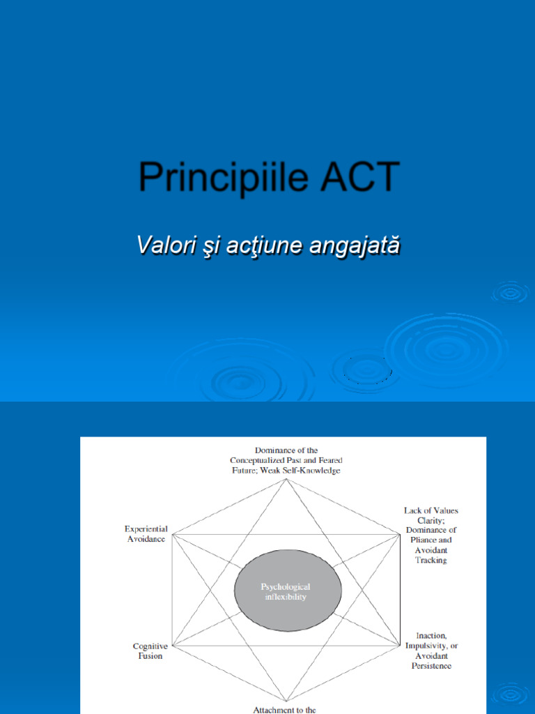 Principii ACT | PDF