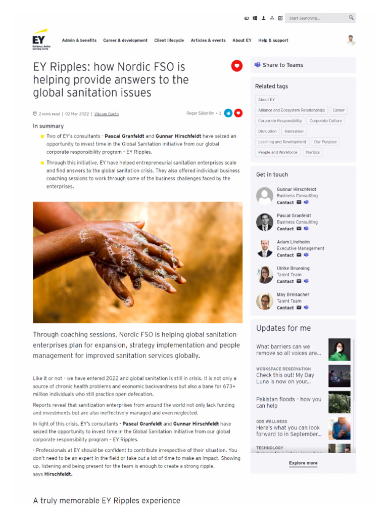 EY Ripples DNA 1 | PDF