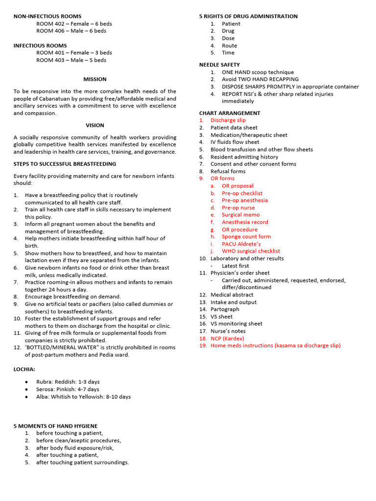 Duty Notes 1 1 | PDF