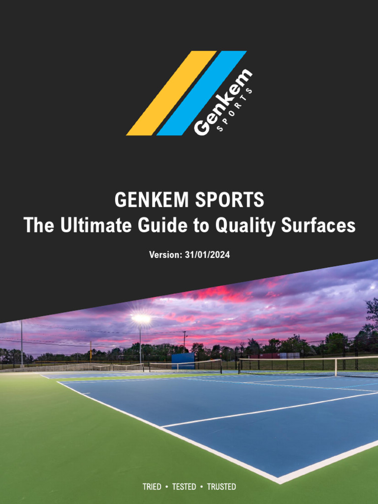 Genkem Sports Guide - Version 31.01.2024 | PDF | Atmosphere Of Earth ...