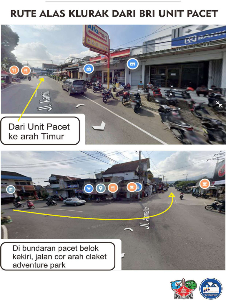 Rute Unit Pacet Alas Klurak | PDF