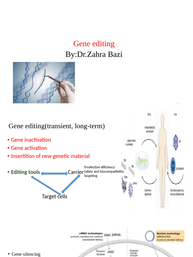 Gene editing | PDF