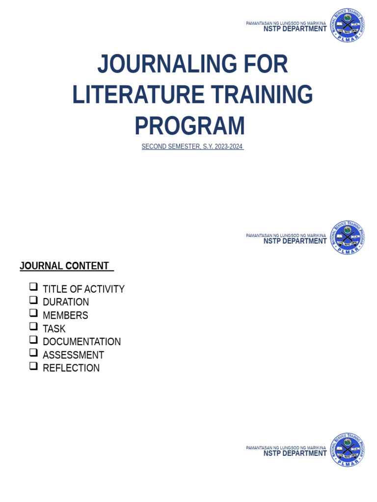 2024 Immersion Activity Reports Journal-1-1 | PDF