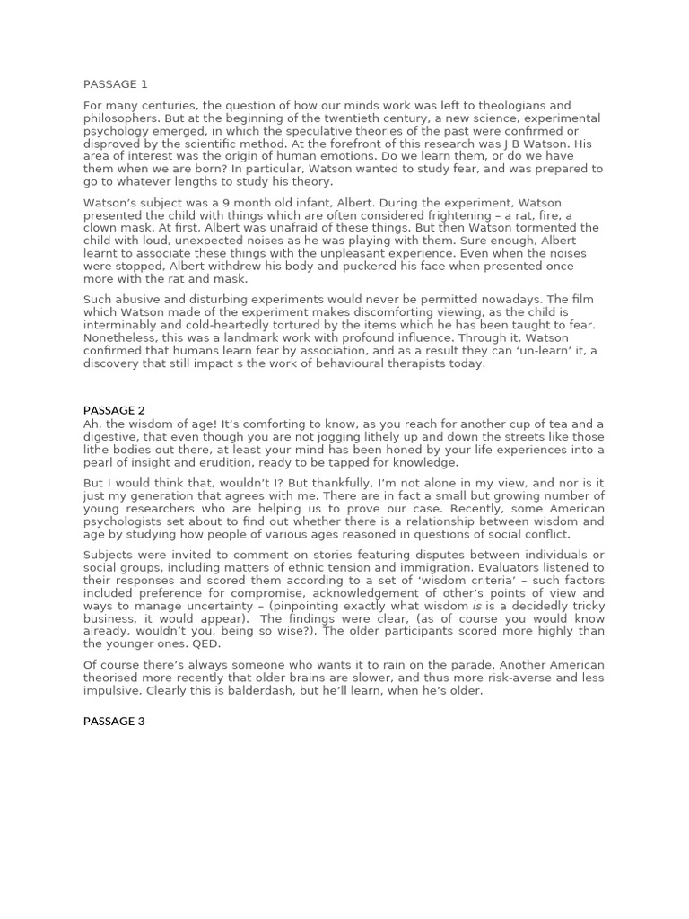 Summary Practice 1 | PDF