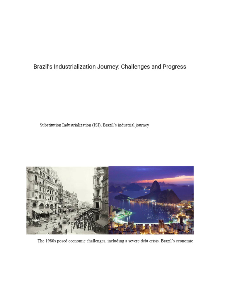 Brazil Industrialization | PDF