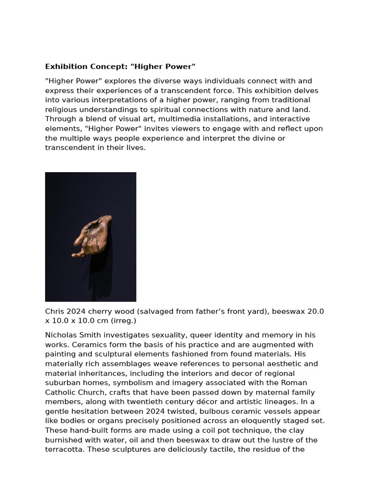 Exhibition Concept | PDF
