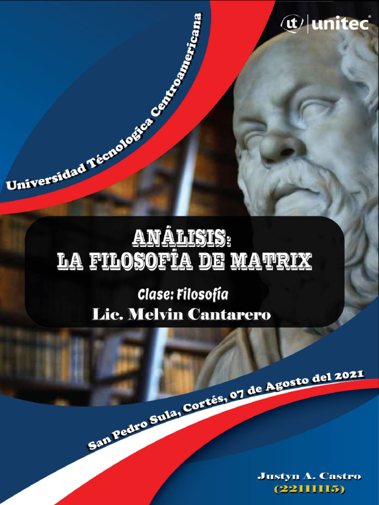 Filosofía Filosofía en Matrix (Informe) | PDF