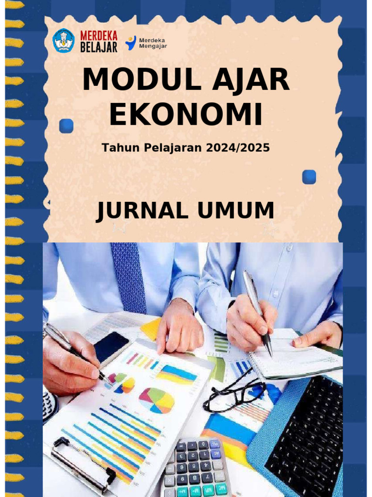 Modul Ajar Ekonomi - Jurnal Umum - Fase F - 2pWB7V0Jxj | PDF