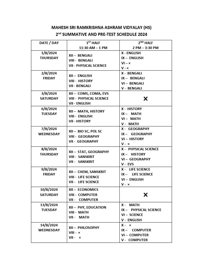 ROUTINE 2ND Term | PDF